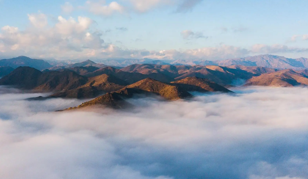 Taif Mountains: A Breathtaking Scenery Amid Misty Clouds - lucire