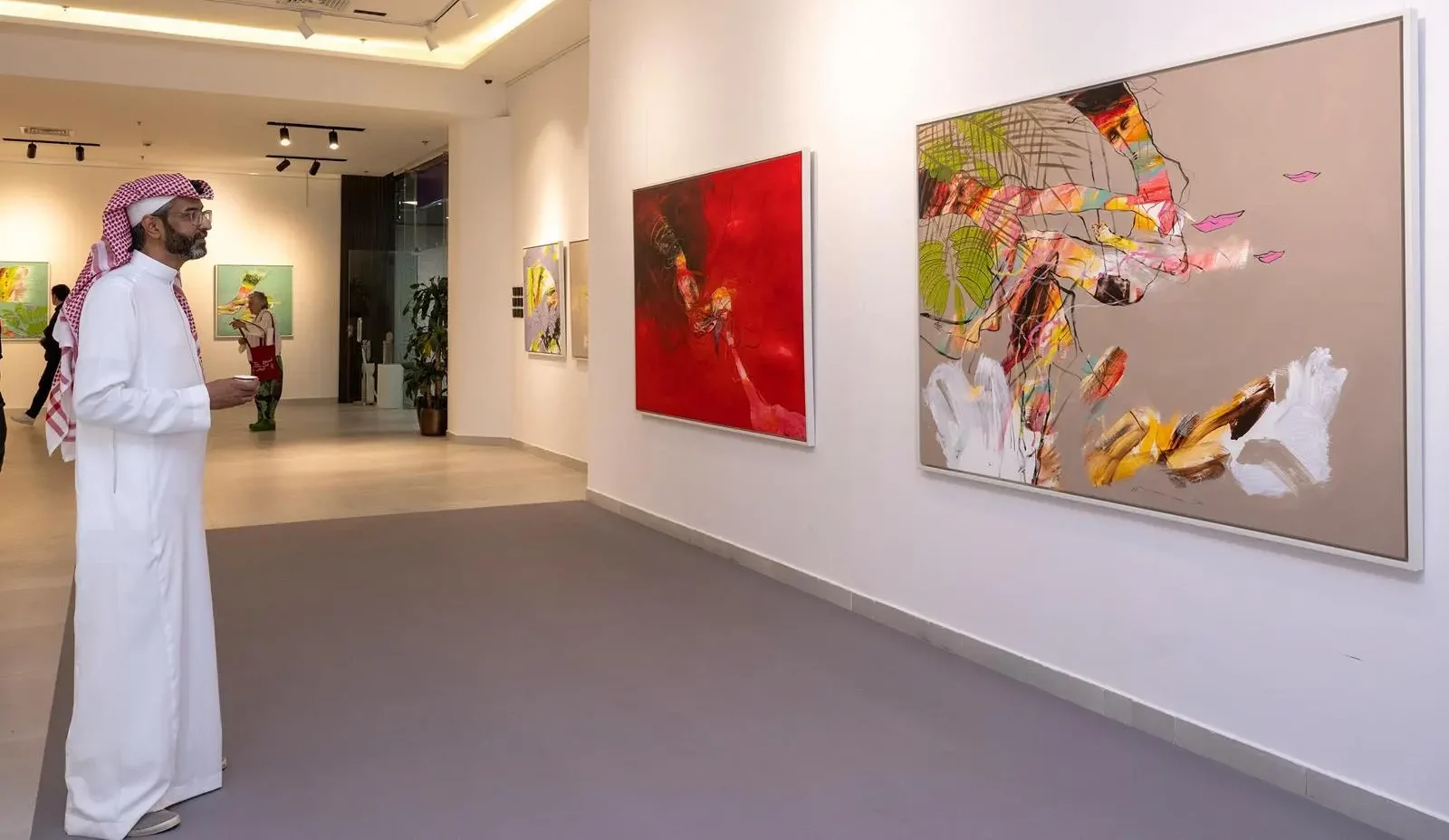 Al Mousa Center Attracts Visitors at Art Week Riyadh - lucire